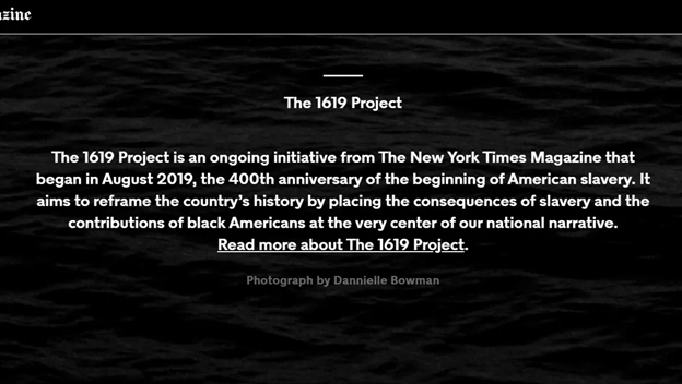 The 1619 Project’s Historical Devolution v. The 1776 Patriotic ...