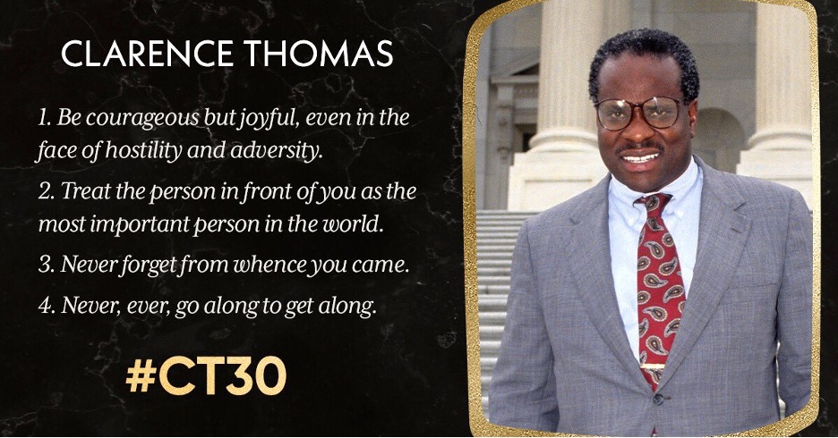 Honoring “Chief” Justice Thomas’s Thirty Years of Service on the U.S ...